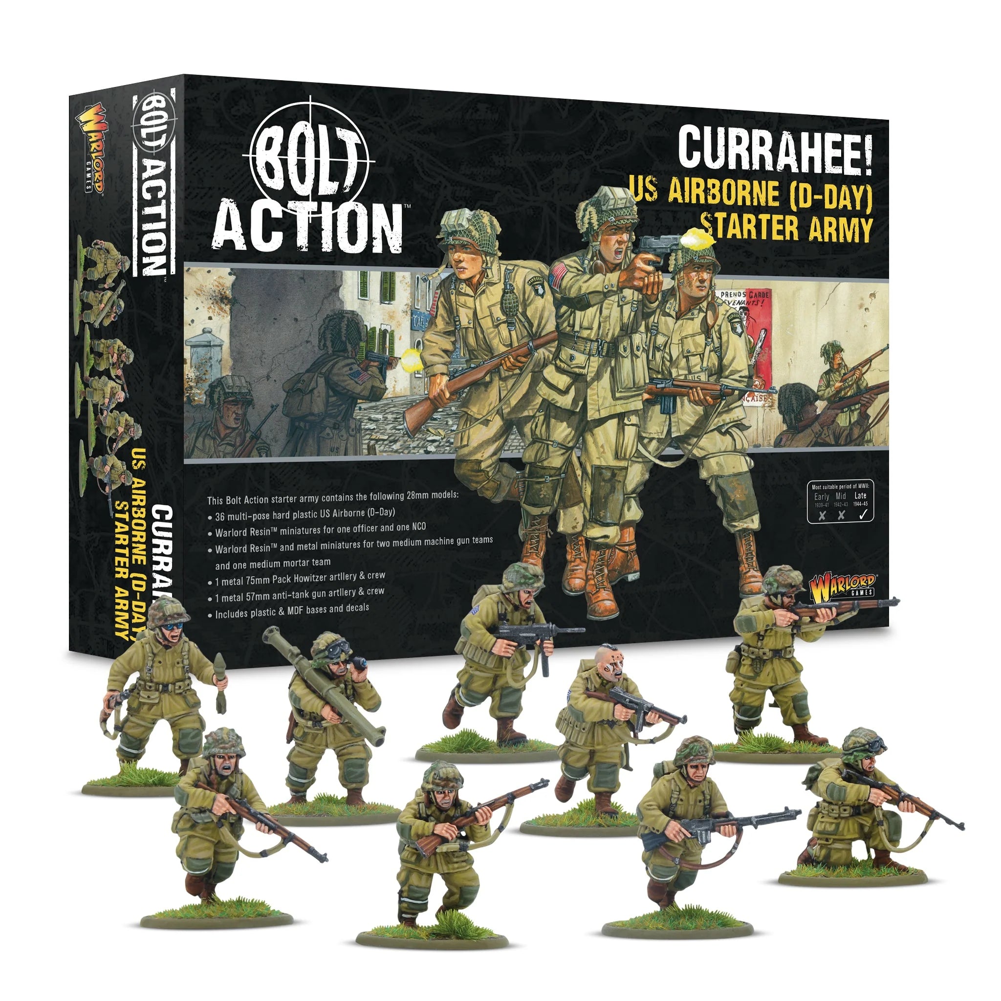 Bolt Action Currahee! US Airborne (D-Day) Starter Army – Over The Top Gaming Shop