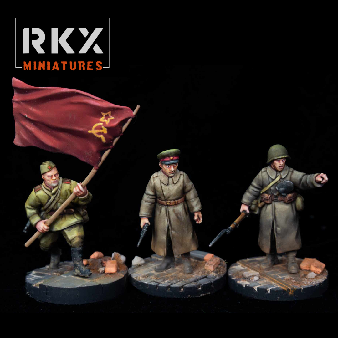Soviet WW2 3D Printed Models – Over The Top Gaming Shop