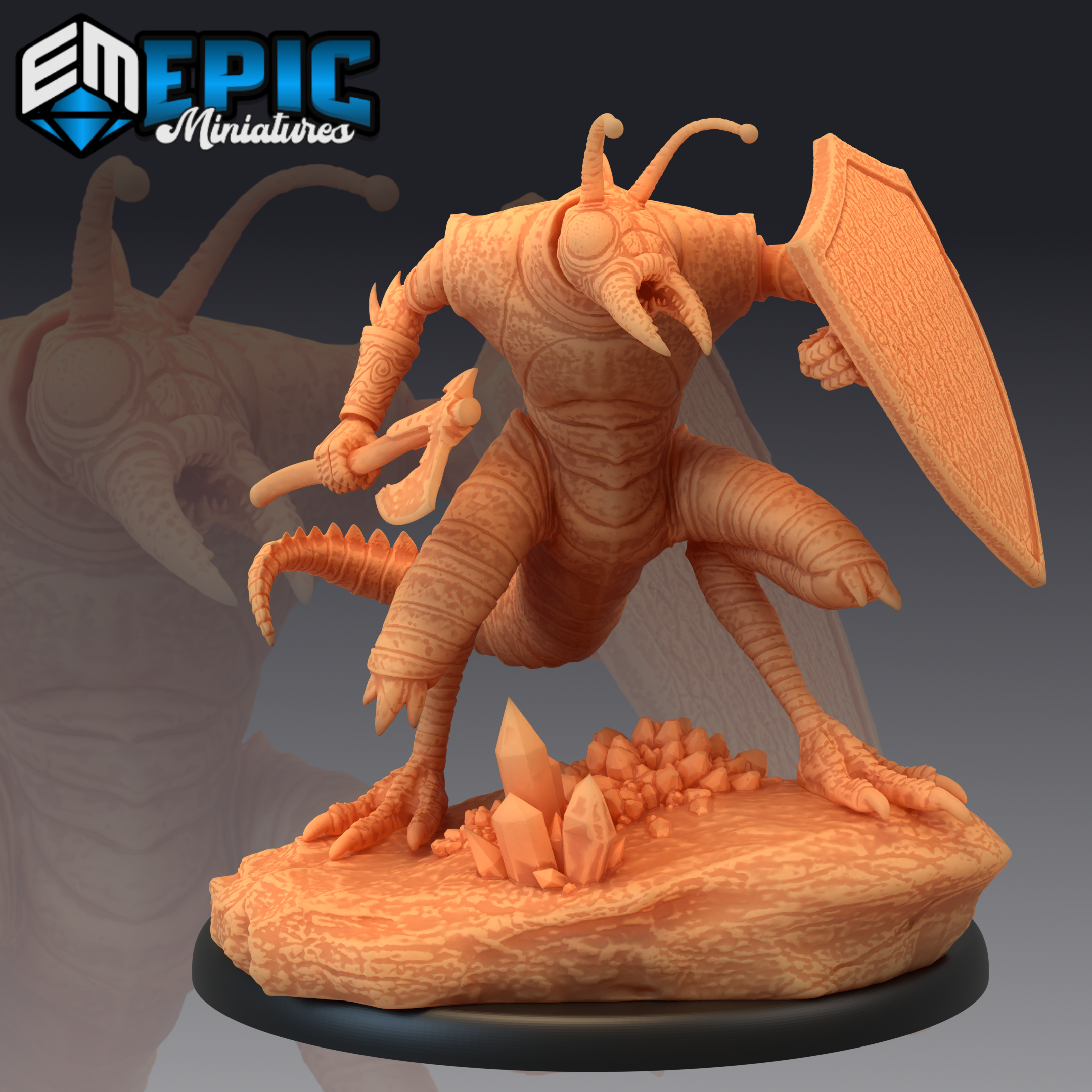 Ice Devil Axe & Shield – Over The Top Gaming Shop