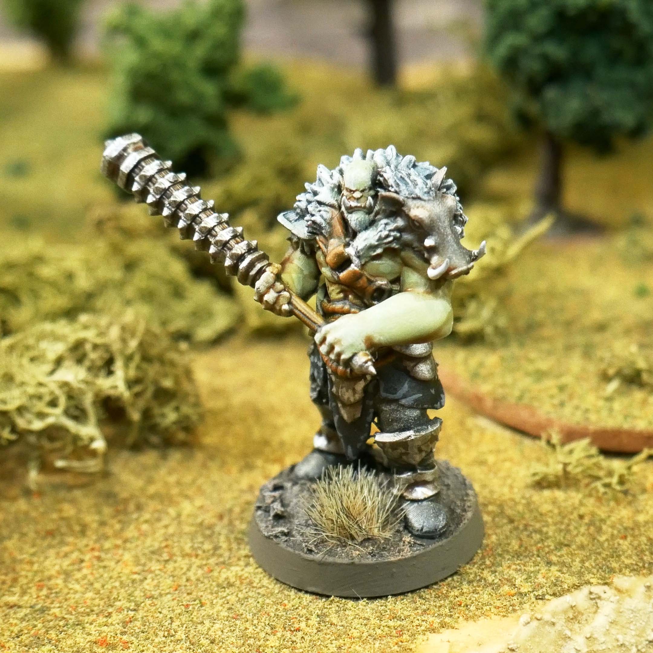Orc with Mace 3D Print – Over The Top Gaming Shop