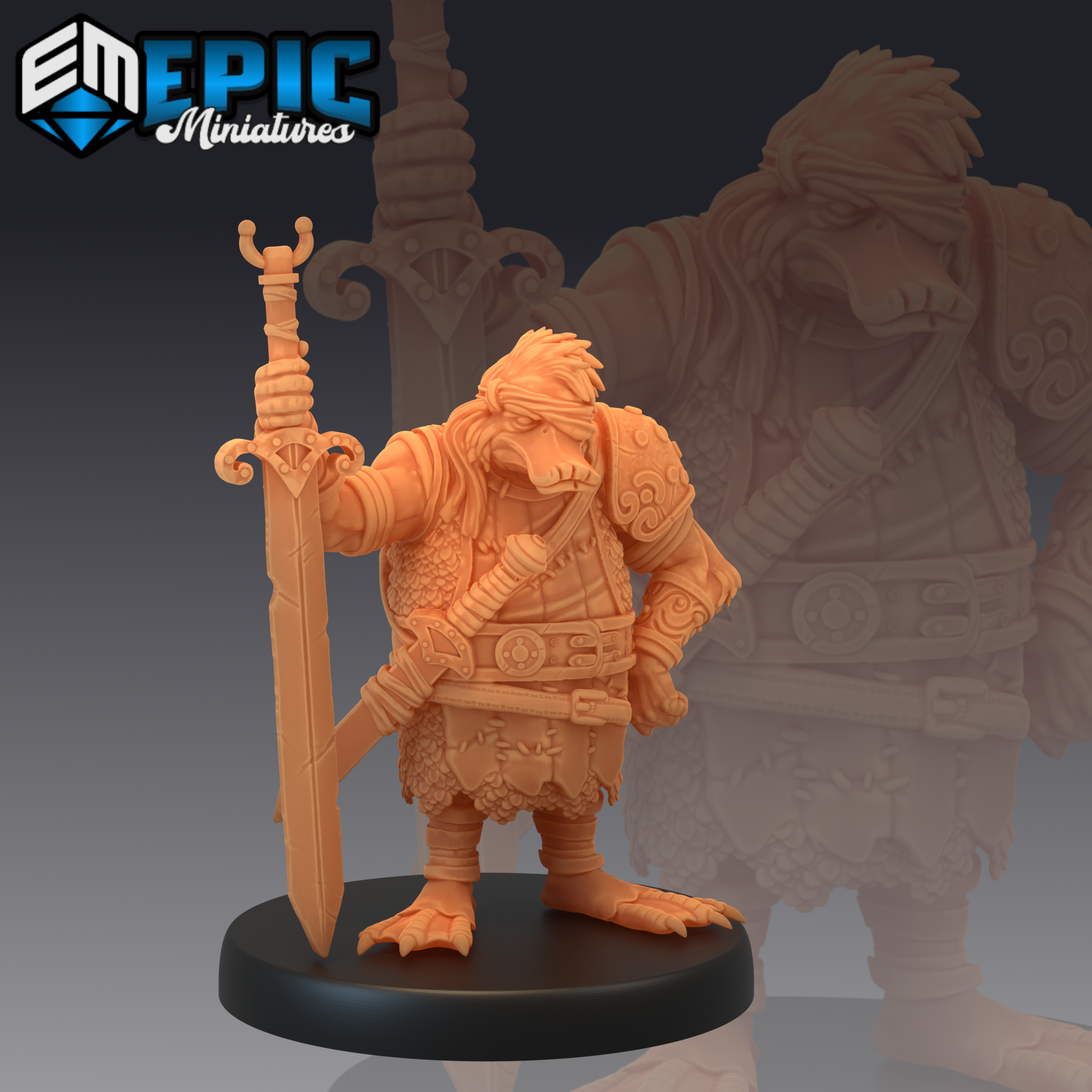 Duck Folk Mercenary Sword – Over The Top Gaming Shop