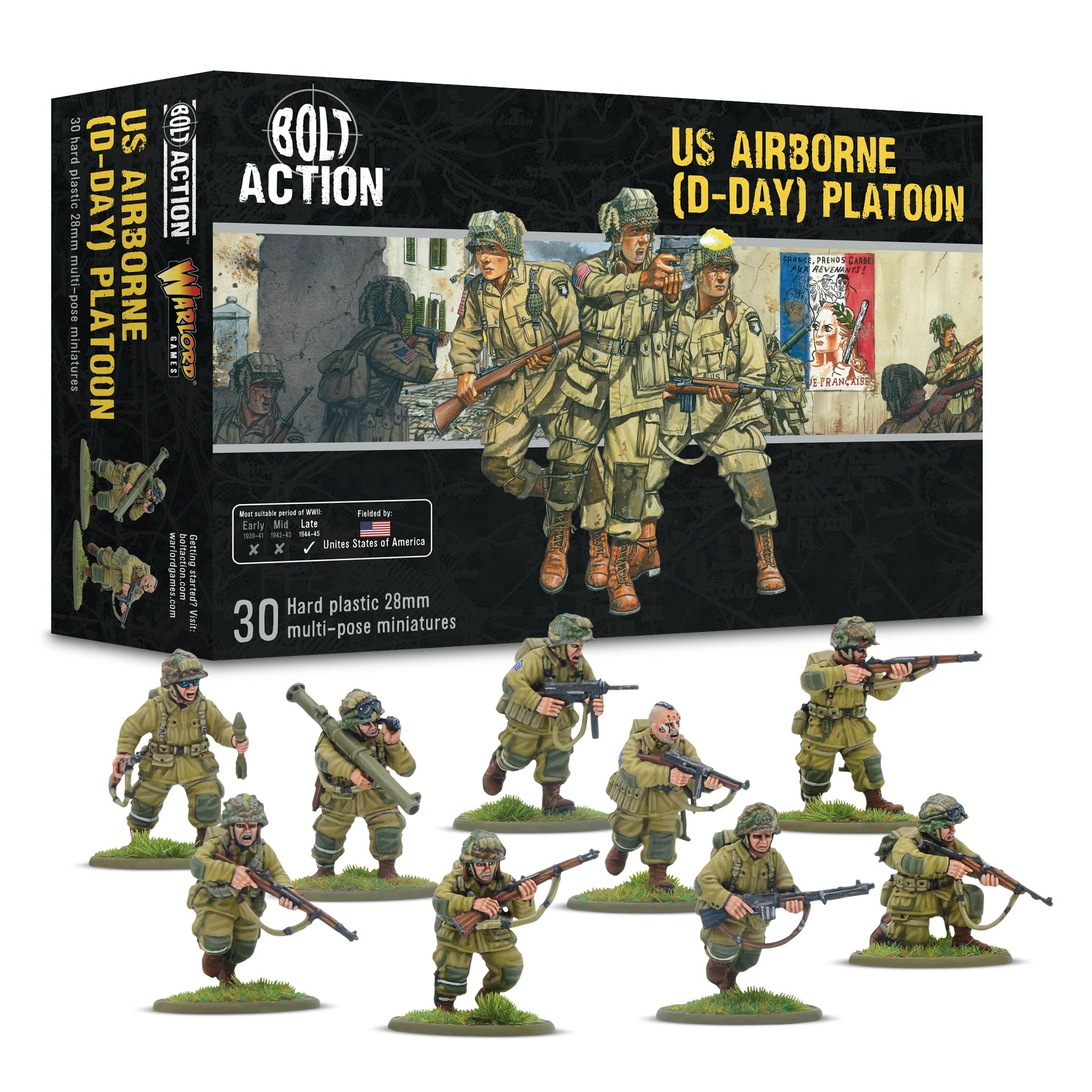 Bolt Action US Airborne (D-Day) Platoon – Over The Top Gaming Shop