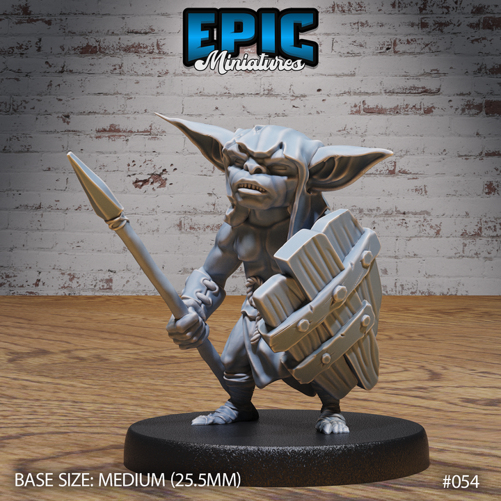 Goblin Tribe Guard 3D Print – Over The Top Gaming Shop