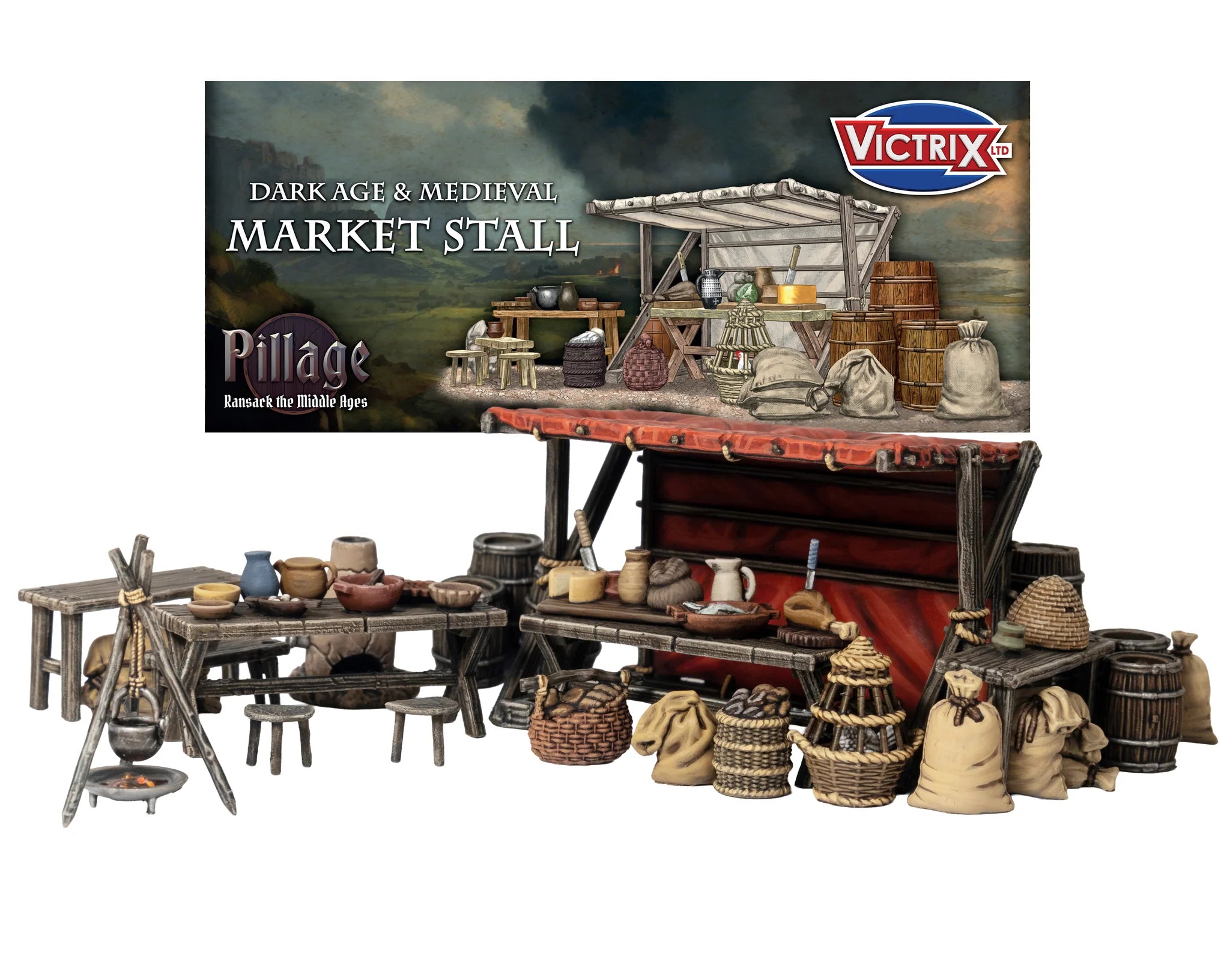 Victrix Market Stall (Medieval & Dark Ages) – Over The Top Gaming Shop