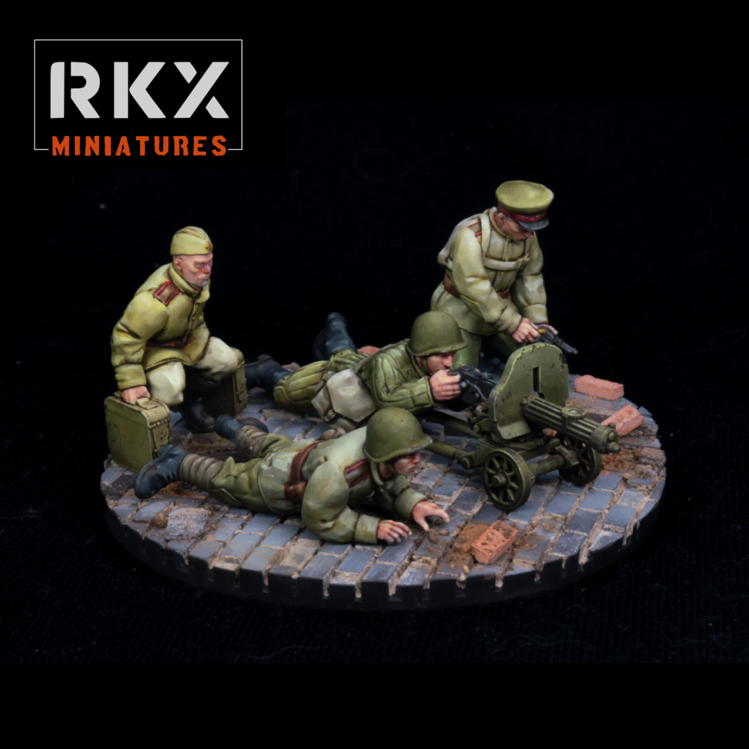 Soviet Maxim Machine Gun – Over The Top Gaming Shop